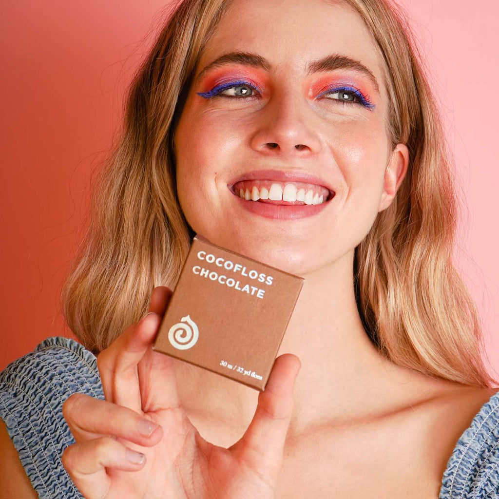 Dark Chocolate Dental Floss – COCOLAB