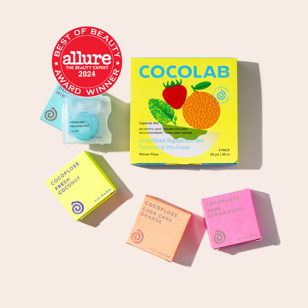 Cocofloss 4-Spool Dental Floss Set – COCOLAB
