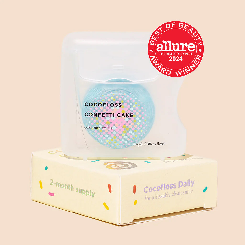 Confetti Cake Dental Floss – COCOLAB