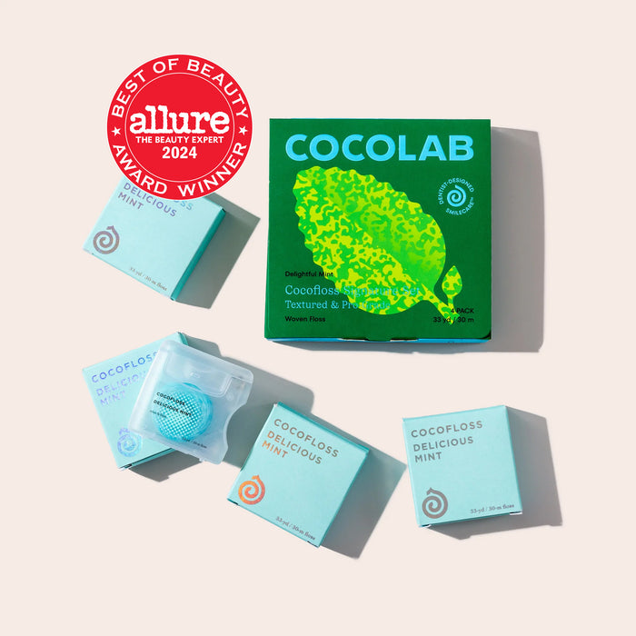 Dentist-Designed Woven Dental Floss at Cocofloss – COCOLAB