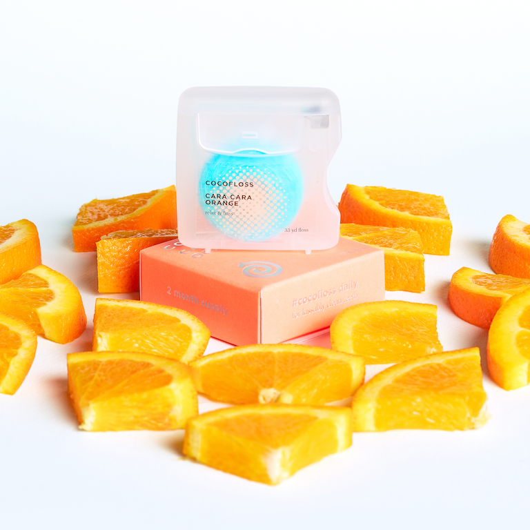 Cara Cara Orange Dental Floss – COCOLAB