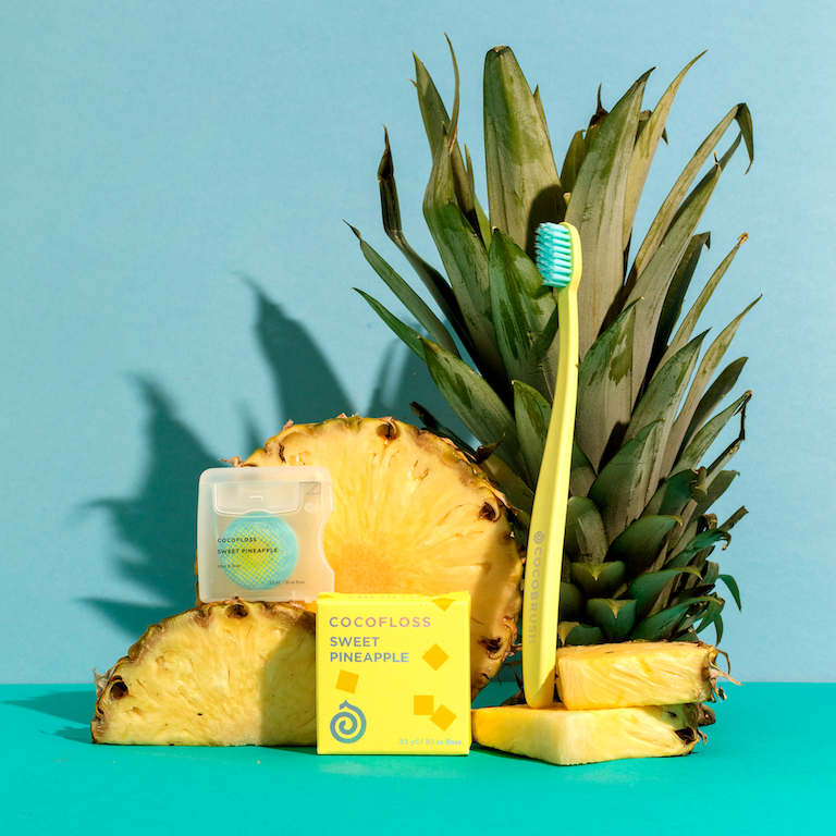 Sweet Pineapple Dental Floss – COCOLAB