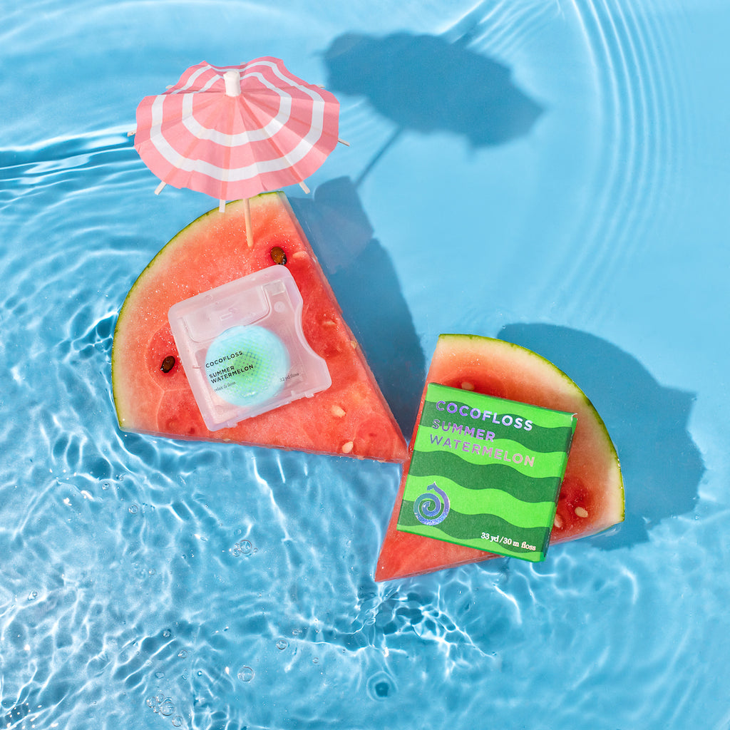 Summer Watermelon Dental Floss – COCOLAB